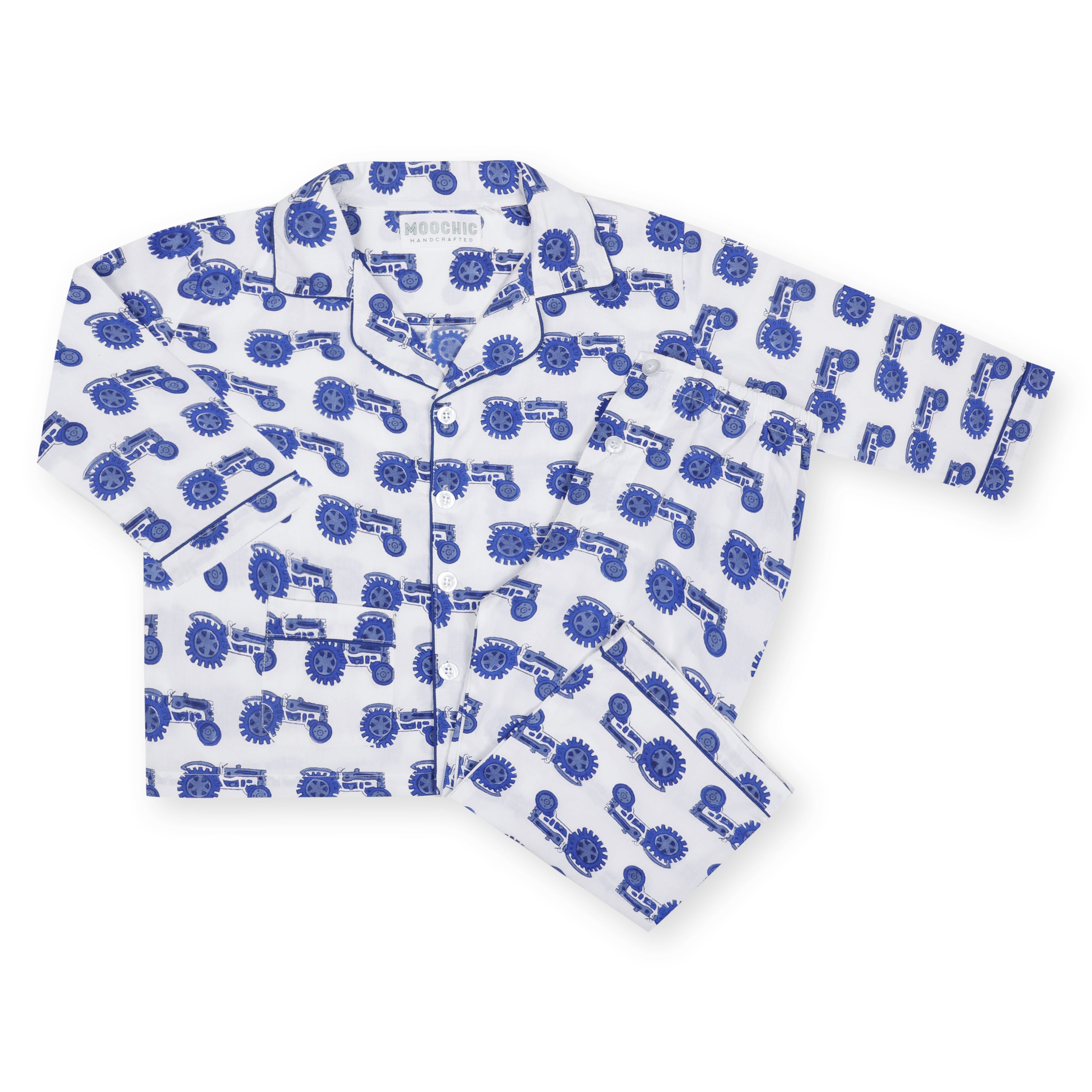 Blue Tractor Children's Pyjamas – Snooze Foundry